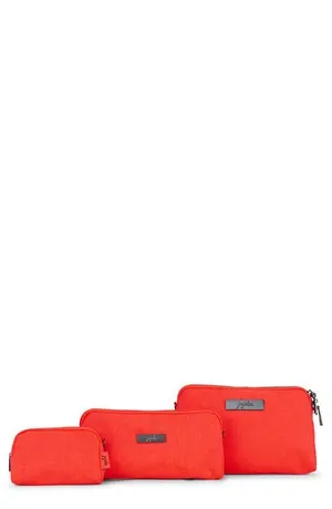 JUJUBE JuJuBe Be Set Zip Top Cases Neon Coral