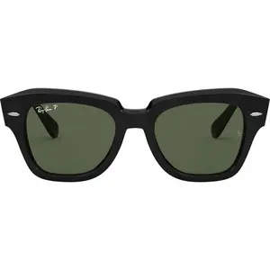 Ray-ban State Street Square Sunglasses - Black