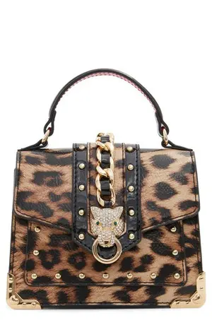 Aldo Top Handle Crossbody Bag - Brown Multi