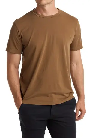 ROAN Asher Standard Cotton T-shirt Umber