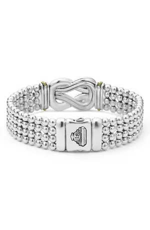 Lagos Newport Flat Beaded Bracelet