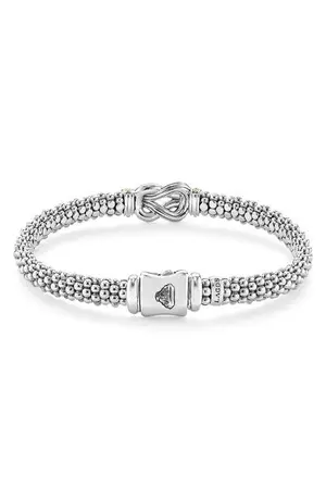 Lagos Newport Rope Bracelet With Pav - Diamond