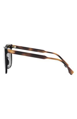 Fendi 59mm Geometric Sunglasses
