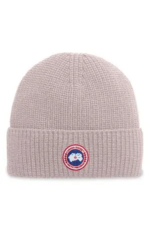 Canada Goose Canada Goose Arctic Disc Ribbed Beanie Lucent Rose