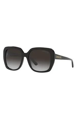 Michael Kors 55mm Square Sunglasses - Black