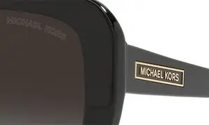 Michael Kors 55mm Square Sunglasses - Black