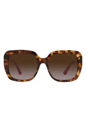 Michael Kors Michael Kors 55mm Square Sunglasses Tortoise