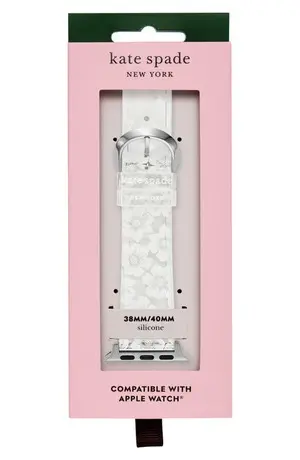 Kate Spade New York Floral Silicone 20mm Apple Watch® Watchband