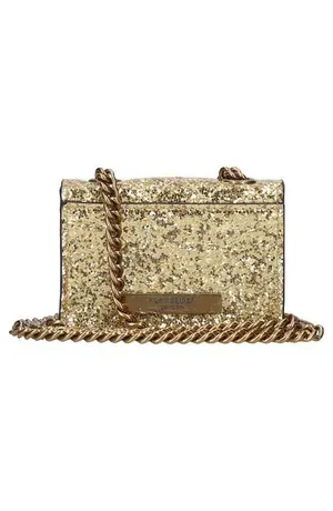 Kurt Geiger Kensington Glitter Quilted Crossbody Bag