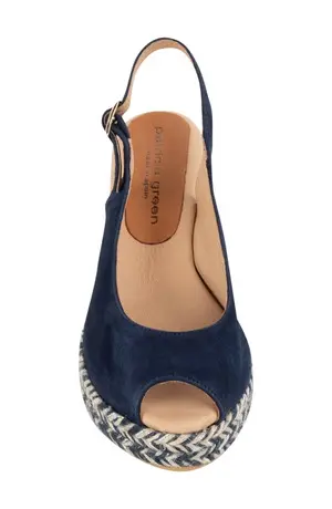 PATRICIA GREEN Piper Peep Toe Slingback Sandal