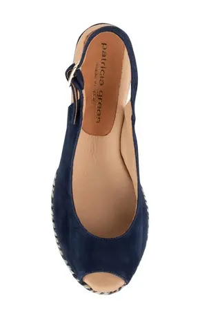 PATRICIA GREEN Piper Peep Toe Slingback Sandal