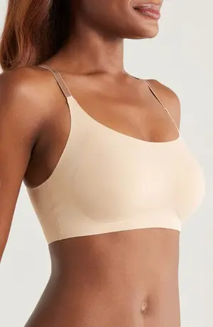 TRUE & CO True Body Boost Scoop Neck Bralette