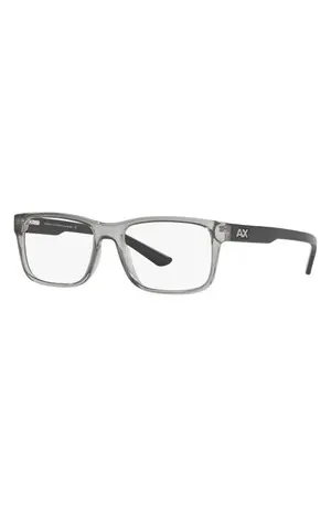 Armani Exchange Rectangular Eyeglasses - Lite Grey