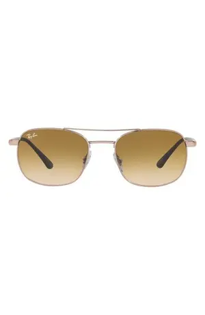 Ray-ban Ray-Ban 54mm Geometric Sunglasses Copper