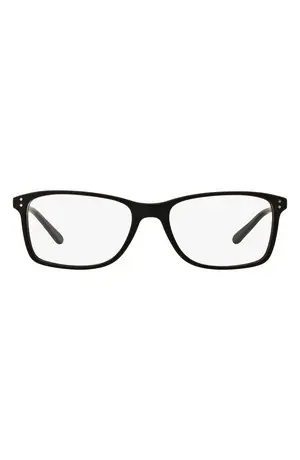 Polo Ralph Lauren Polo Ralph Lauren Rectangular Optical Glasses Matte Black