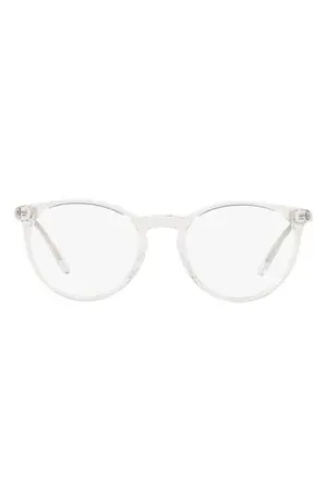 Polo Ralph Lauren Polo Ralph Lauren 49mm Round Eyeglasses One-color