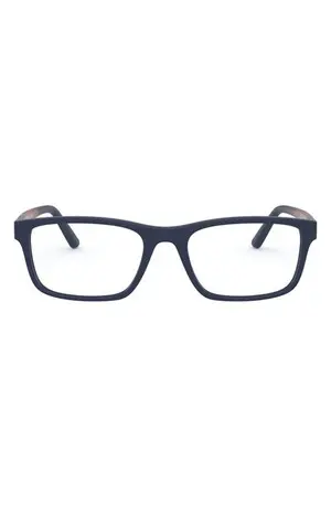 Polo Ralph Lauren Rectangular Eyeglasses - Matte Navy