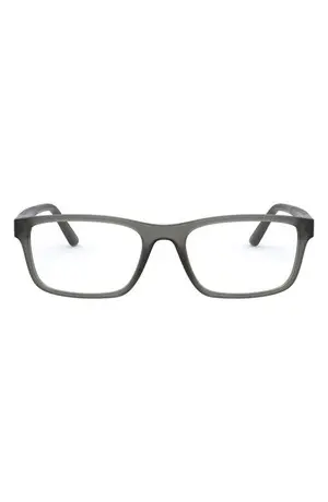 Polo Ralph Lauren Rectangular Eyeglasses - Transparent Grey