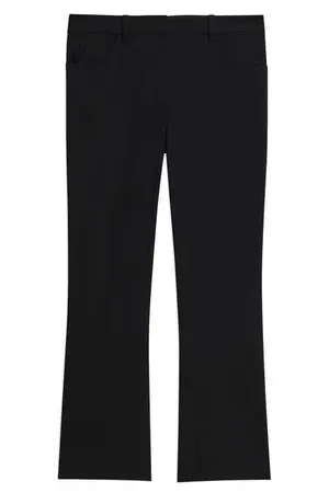 Theory Ankle Kick Flare Stretch Cotton Blend Pants
