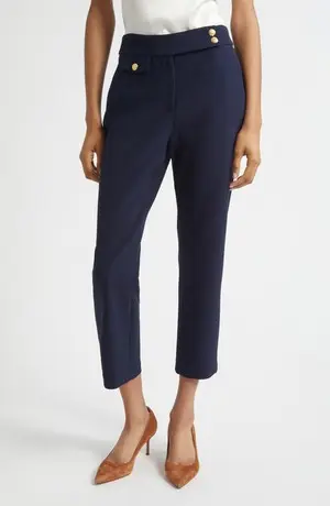 Cropped Leg Trousers