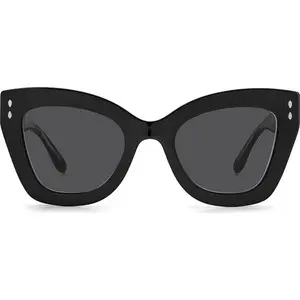 Isabel Marant Étoile 51mm Cat Eye Sunglasses - Black