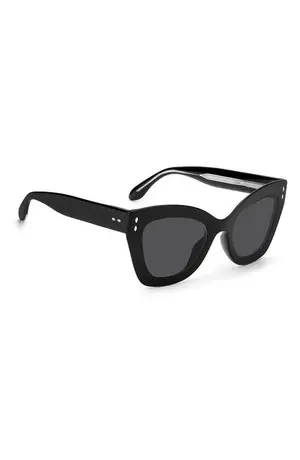 Isabel Marant Étoile 51mm Cat Eye Sunglasses - Black