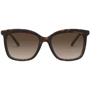 Michael Kors Michael Kors 61mm Square Sunglasses Dark Tortoise/smoke Gradient
