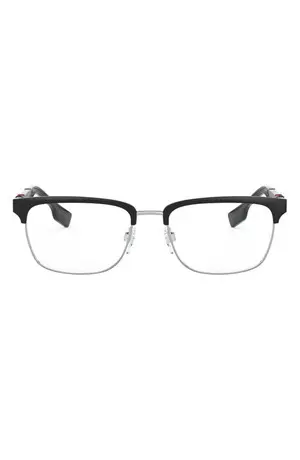 Burberry Rectangular Optical Glasses - Black