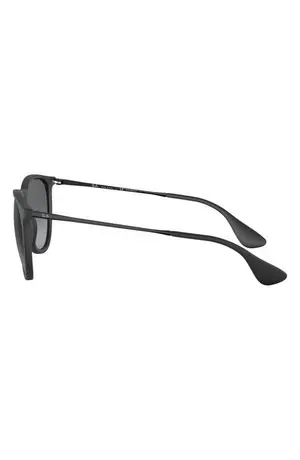 Ray-ban 54mm Polarized Gradient Round Sunglasses - Black