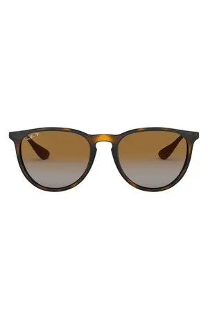 Ray-ban Ray-Ban 54mm Polarized Gradient Round Sunglasses Havana