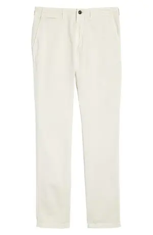 Billy Reid Stretch Cotton Straight Leg Chinos