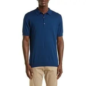 John Smedley Spread Collar Polos For Men