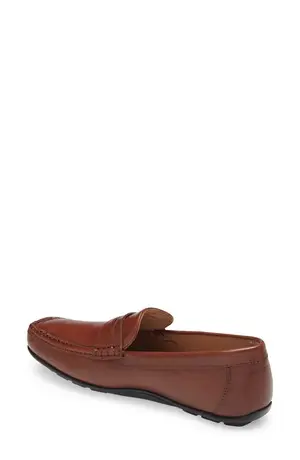 Nordstrom Lawson Driving Penny Loafer - Brown Dark