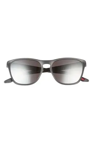 Oakley Oakley Manorburn 56mm Square Sunglasses Carbon