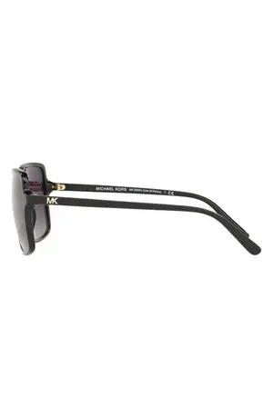 Michael Kors 56mm Polarized Gradient Square Sunglasses