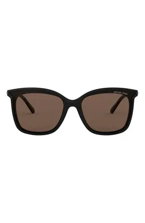 Michael Kors 61mm Square Sunglasses - Black