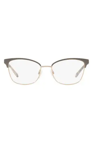 Michael Kors 51mm Cat Eye Eyeglasses - Matte Gunmetal