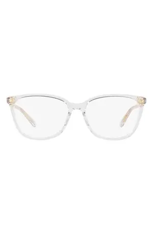 Michael Kors 55mm Cat Eye Optical Glasses - Clear