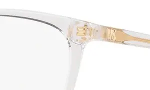 Michael Kors 55mm Cat Eye Optical Glasses - Clear