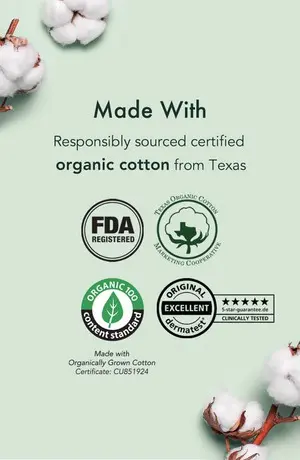 RAEL Organic Cotton Pads - Regular