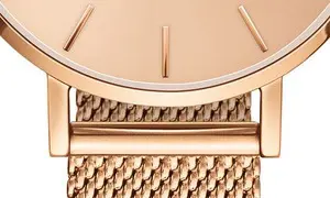 DANIEL WELLINGTON Petite Melrose Mesh Watch - Rose Gold Unitone