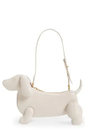 Thom Browne Thom Browne Hector Baguette Shoulder Bag Light Pink