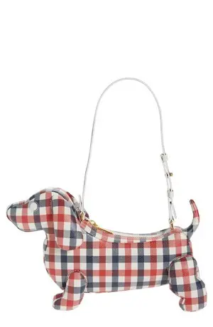 Thom Browne Thom Browne Hector Baguette Shoulder Bag Red White Blue