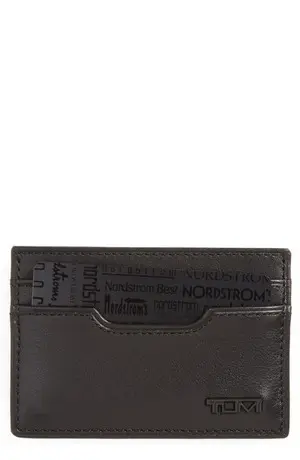 Tumi Delta Id Lock™ Shielded Slim Card Case & Id Wallet - Black