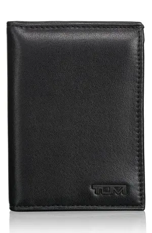 Tumi Delta Id Lock Shielded L-fold Id Wallet - Black