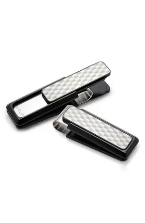 M-Clip® Golf Ball Money Clip - Black/white