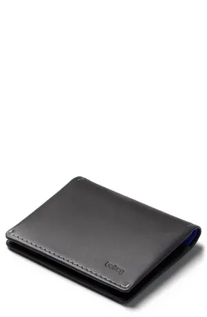 Bellroy Slim Sleeve Wallet Charcoal Cobalt