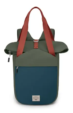 OSPREY Osprey Arcane™ Recycled Polyester Hybrid Tote Pack Haybale Green/ Stargazer Blue