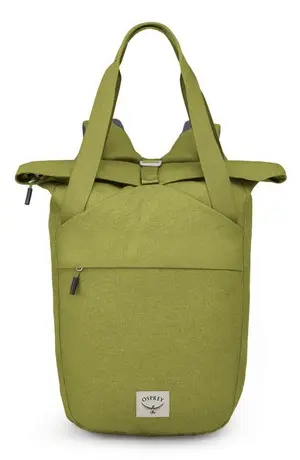 OSPREY Arcane™ Recycled Polyester Hybrid Tote Pack - Matcha Green Heather