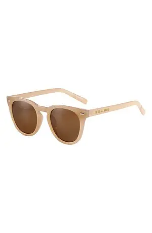 FIFTH & NINTH Raleigh Round Sunglasses - Tan/brown
